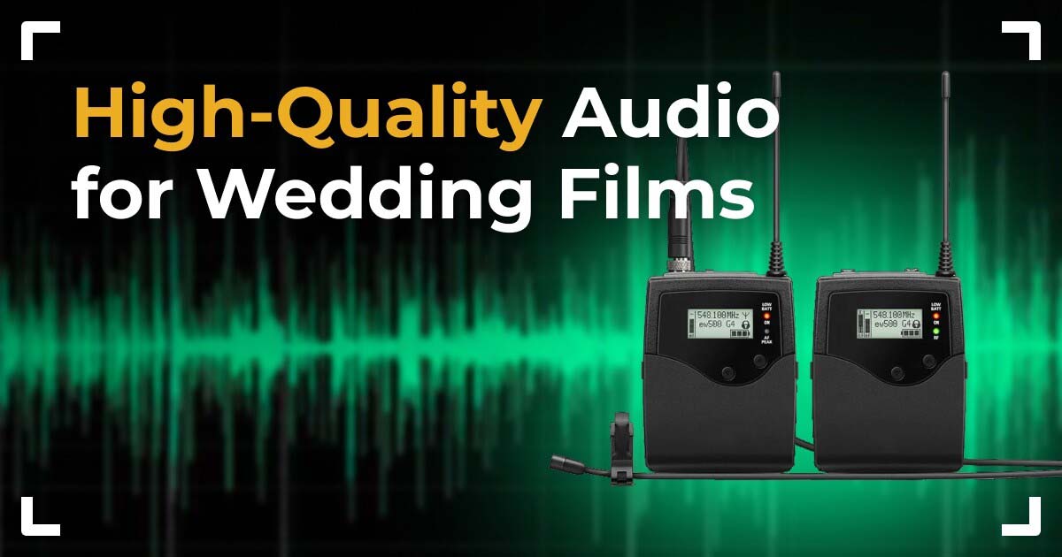 High-Quality Audio for Wedding Video: Professional Recording & Post ...