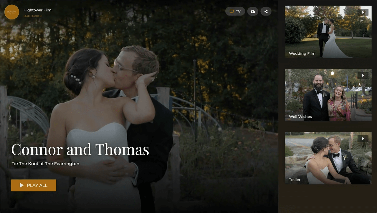 How to Deliver Wedding Videos to Your Clients: Best Platforms | Blog Bride&Groom.video