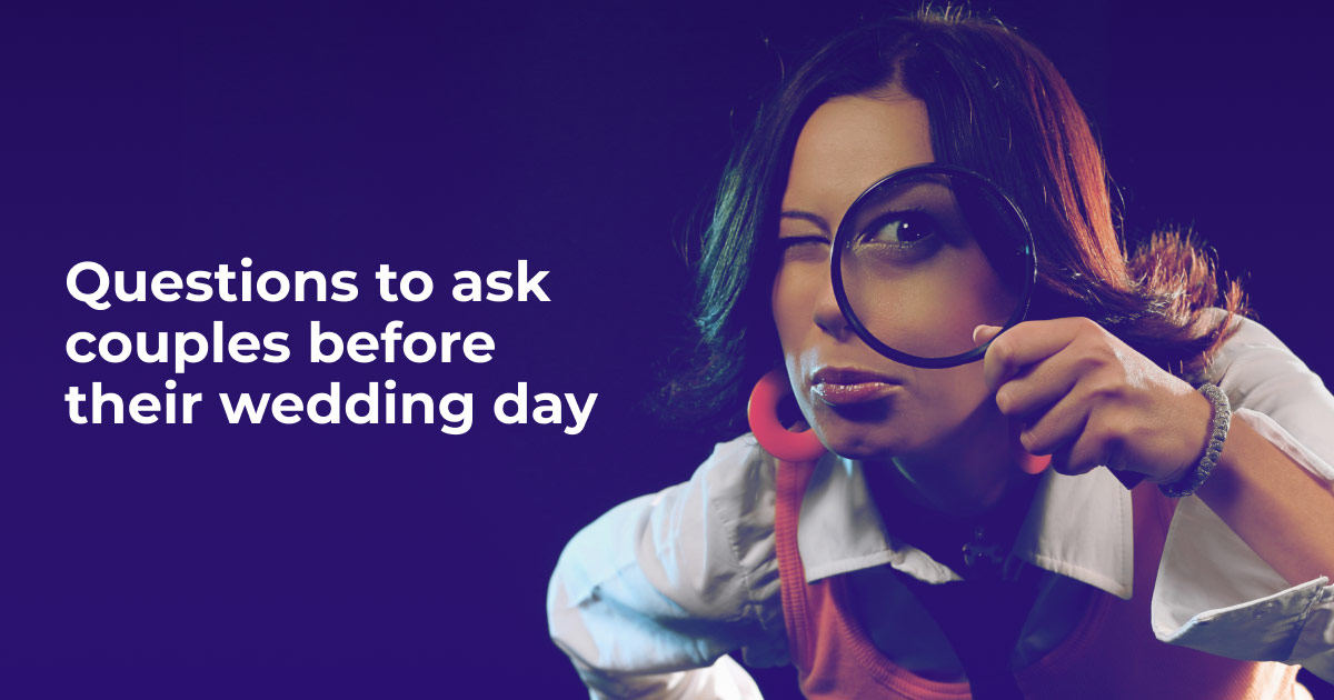 Client Questionnaire for Wedding Videographers | Blog Bride&Groom.video